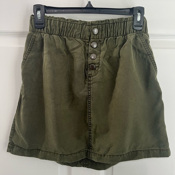 LOFT | Skirts | Army Green Skirt | Poshmark
